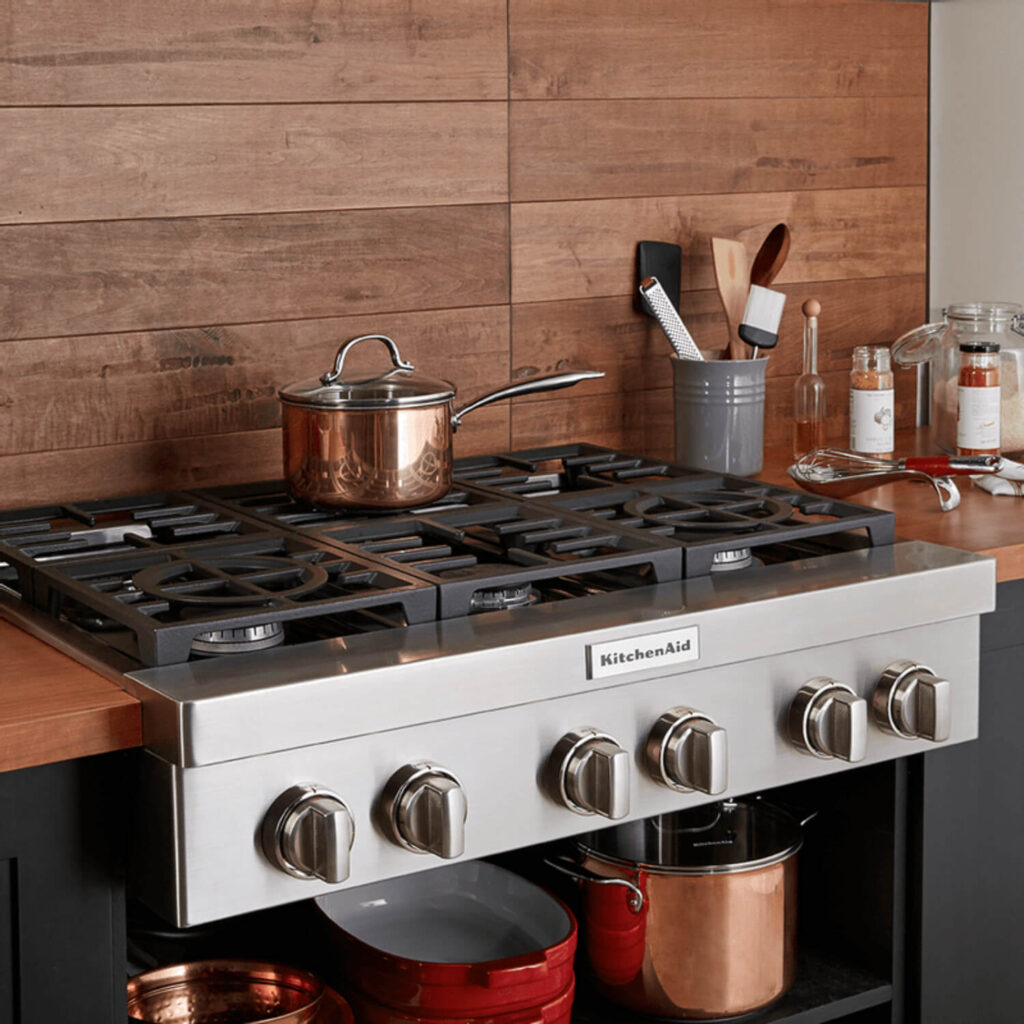 KitchenAid® 36" Rangetop Profesional KCGC506JSS - Appliance Haus