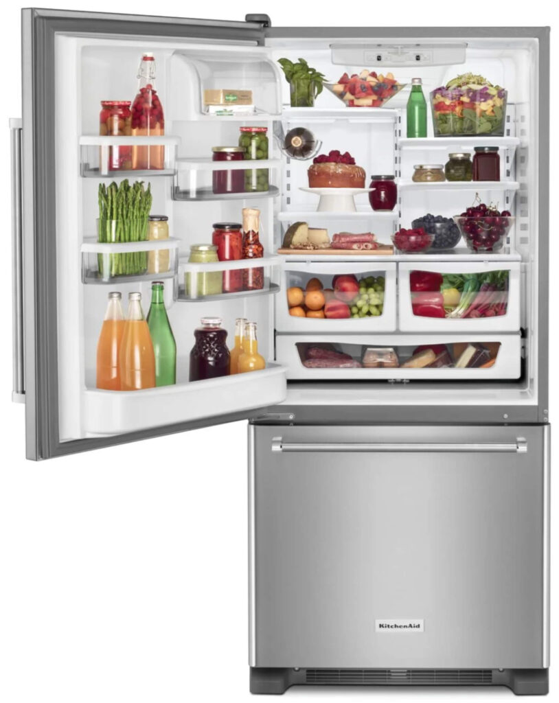 KitchenAid® 36” Refrigerator KRBL109ESS - Appliance Haus