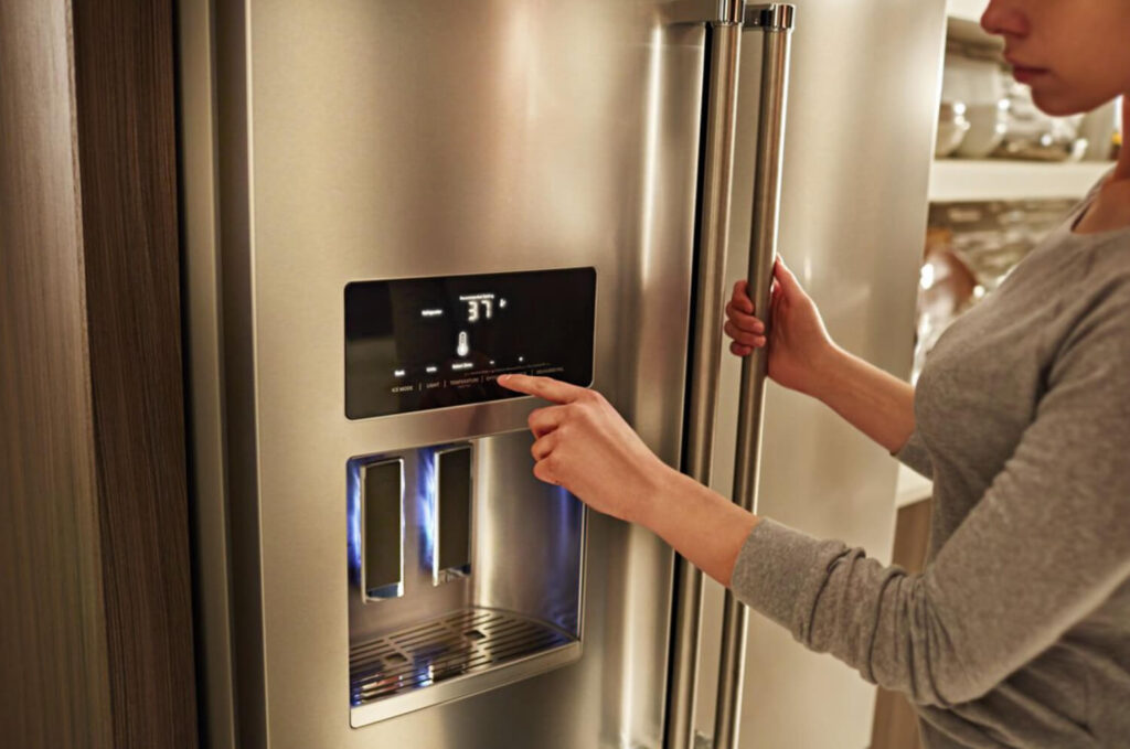 KitchenAid® 36” Refrigerator KRFF577KPS - Appliance Haus