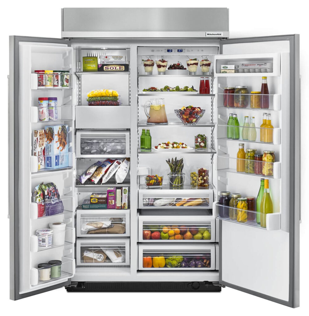 KitchenAid® 48” Refrigerator KBSD608ESS - Appliance Haus