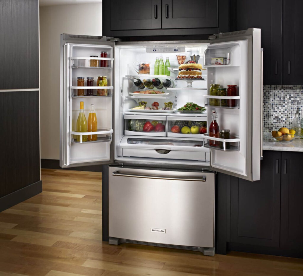 KitchenAid® 36” Refrigerator KRFF305ESS - Appliance Haus