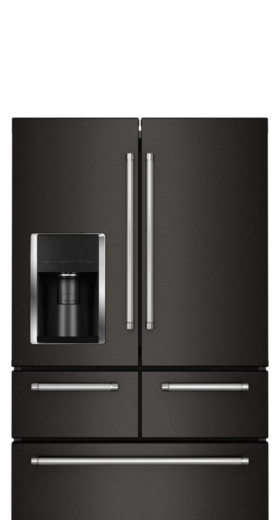 KitchenAid® 36” Refrigerator KRMF706EBS - Appliance Haus