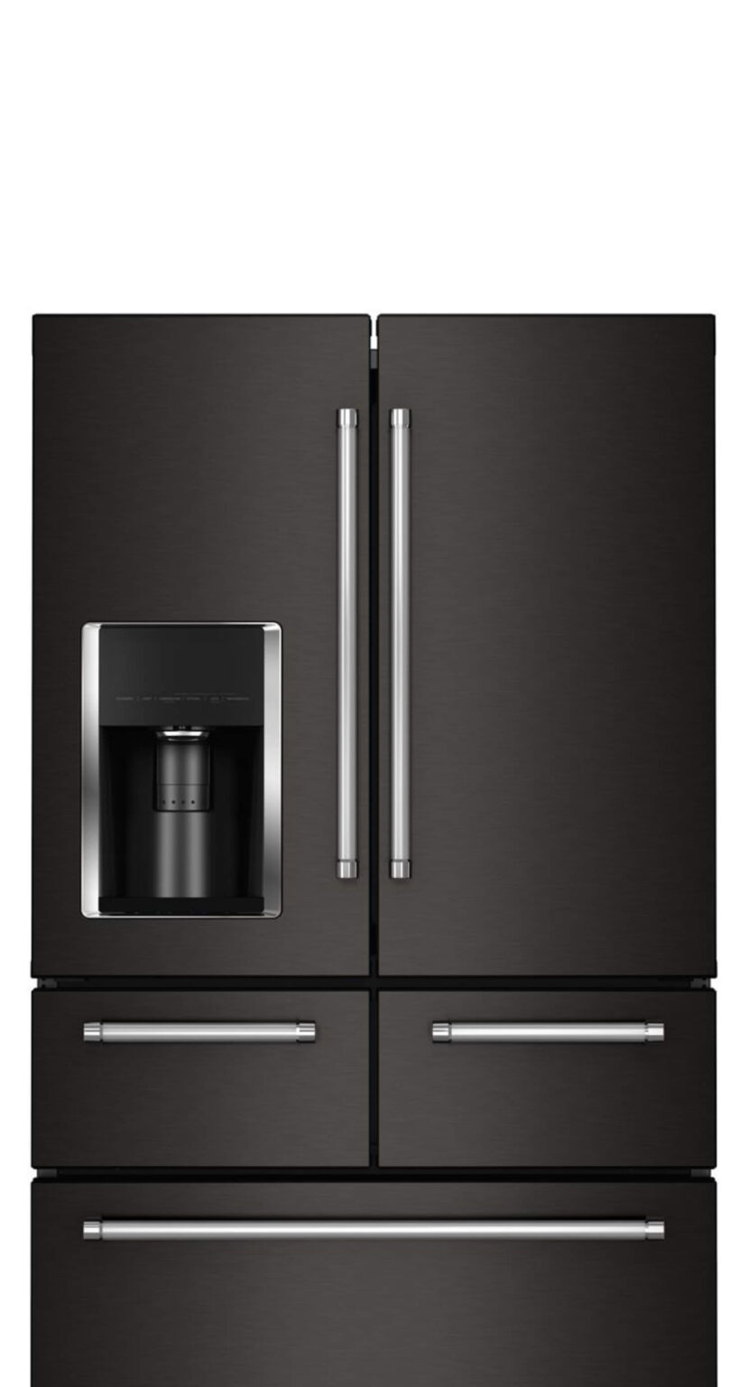 KitchenAid® 36” Refrigerator KRMF706EBS - Appliance Haus
